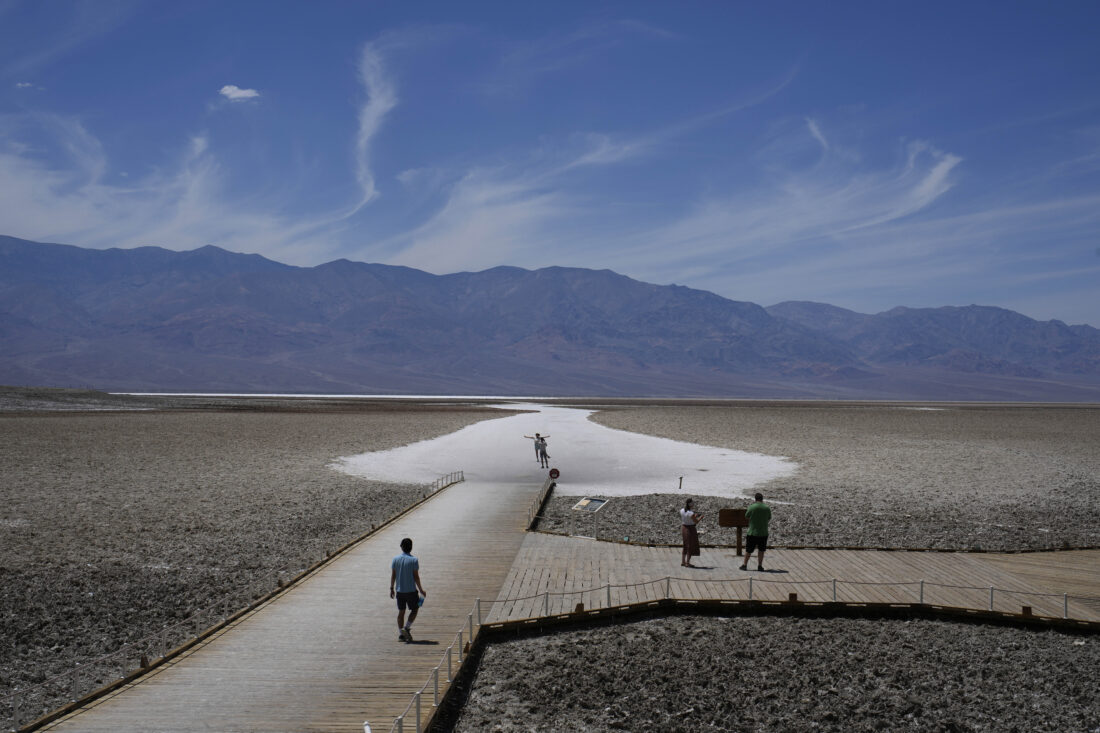 California’s Death Valley sizzles as brutal heat wave continues | News ...